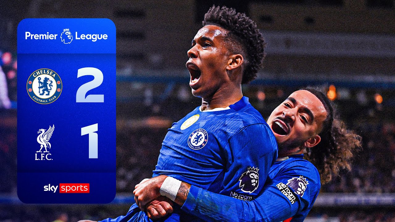 Estêvão scores DRAMATIC stoppage-time winner! | Chelsea 2-1 Liverpool ...